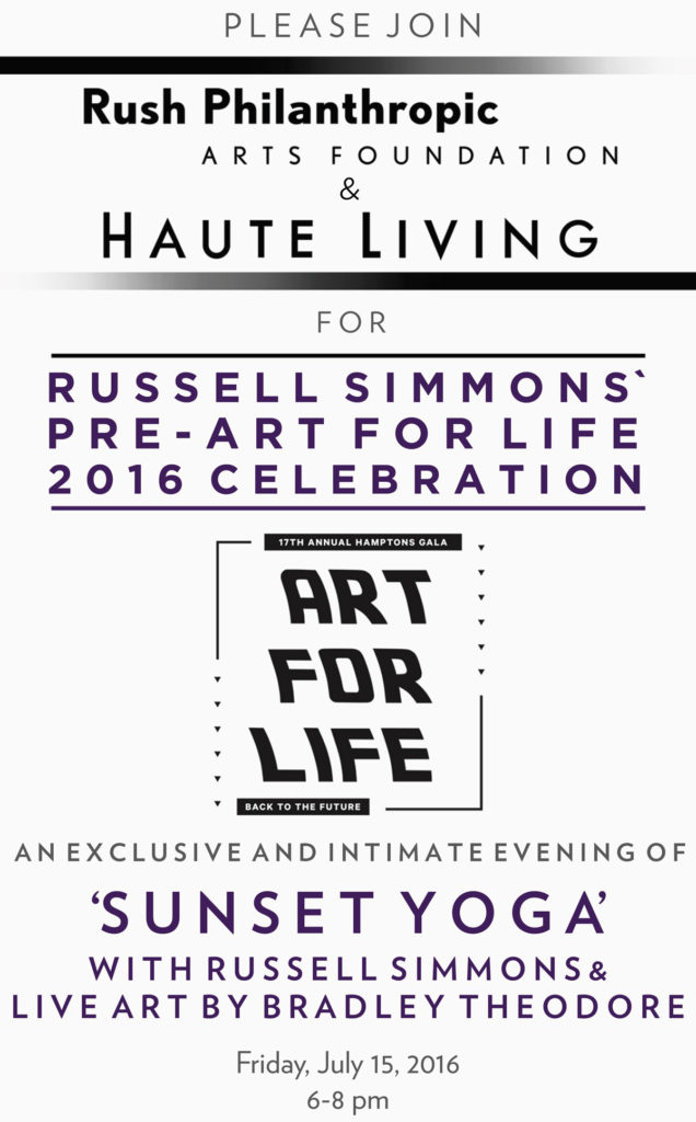 Yoga With Russell - Rush Philanthropic Arts Foundation Rush ...